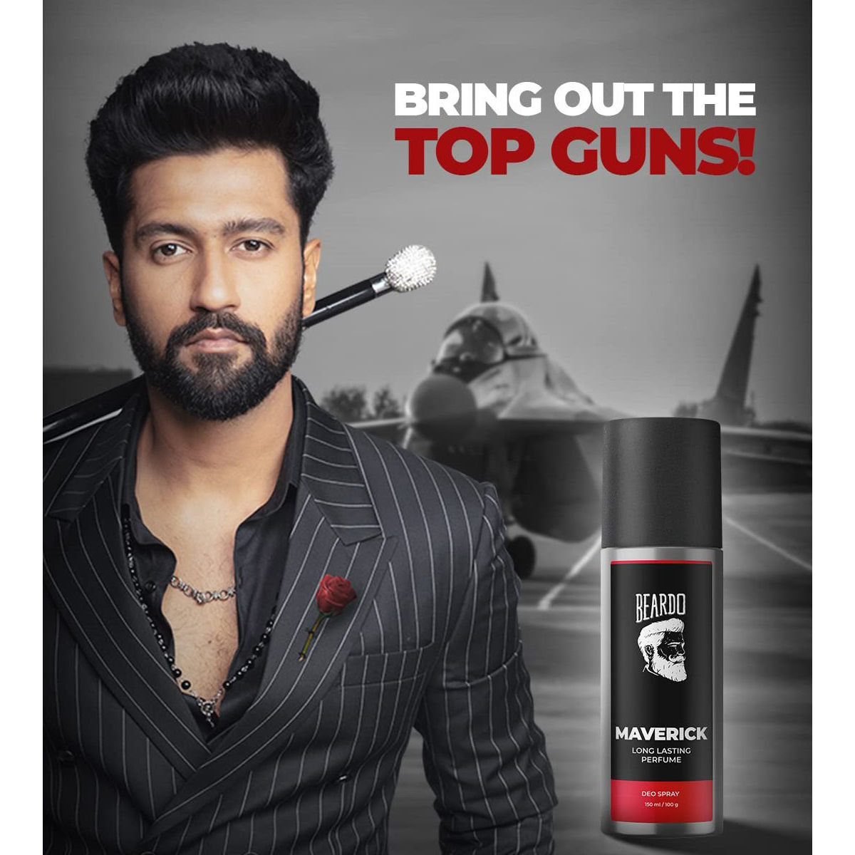 Beardo Maverick Long Lasting Perfume Deo Spray, 150 ml Price, Uses ...