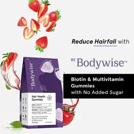 Buy Be Bodywise Hair Health, 30 Gummies | 19 Minutes Delivery | Apollo ...
