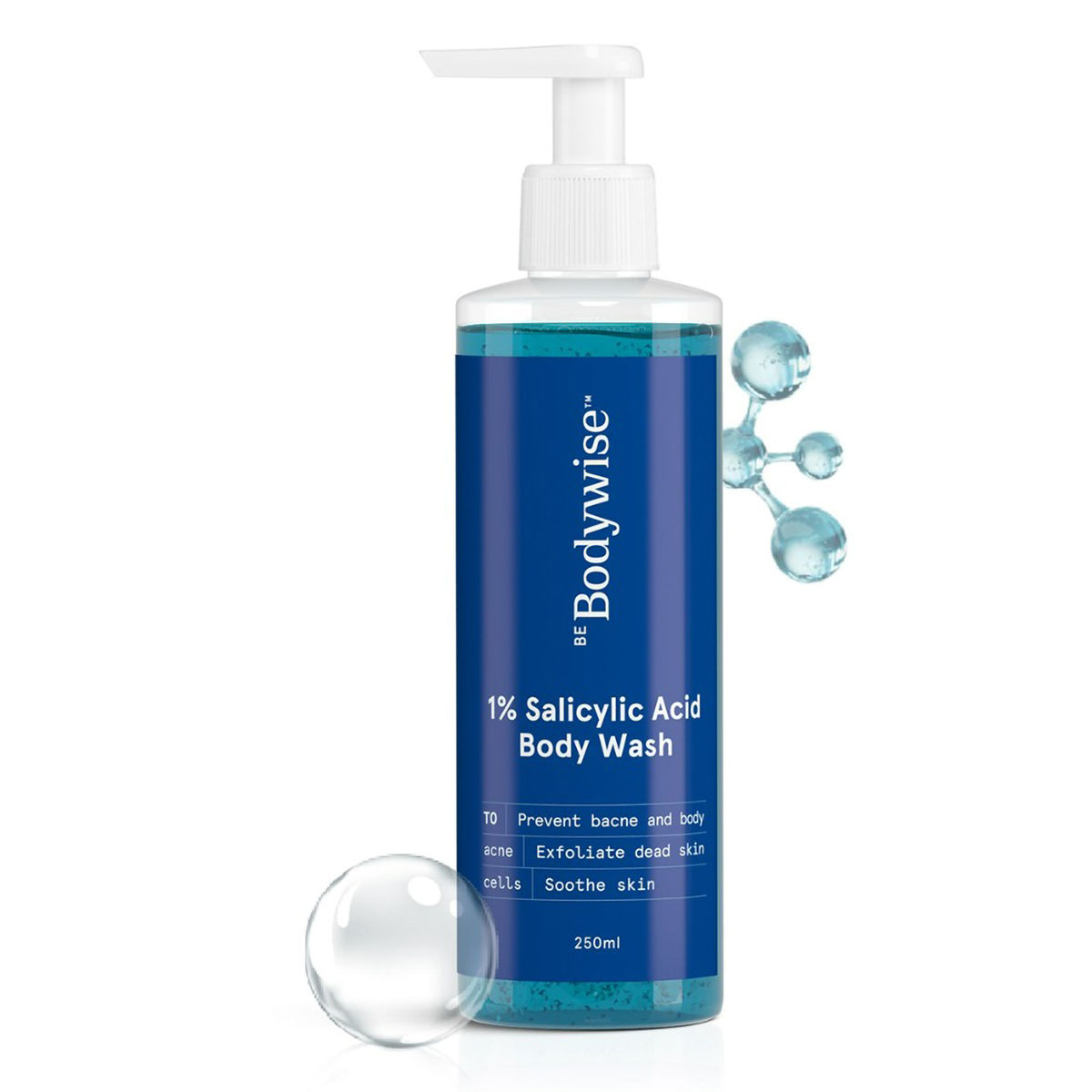 Buy Be Bodywise 1% Salicylic Acid Body Wash 250 ml | 19 Minutes ...