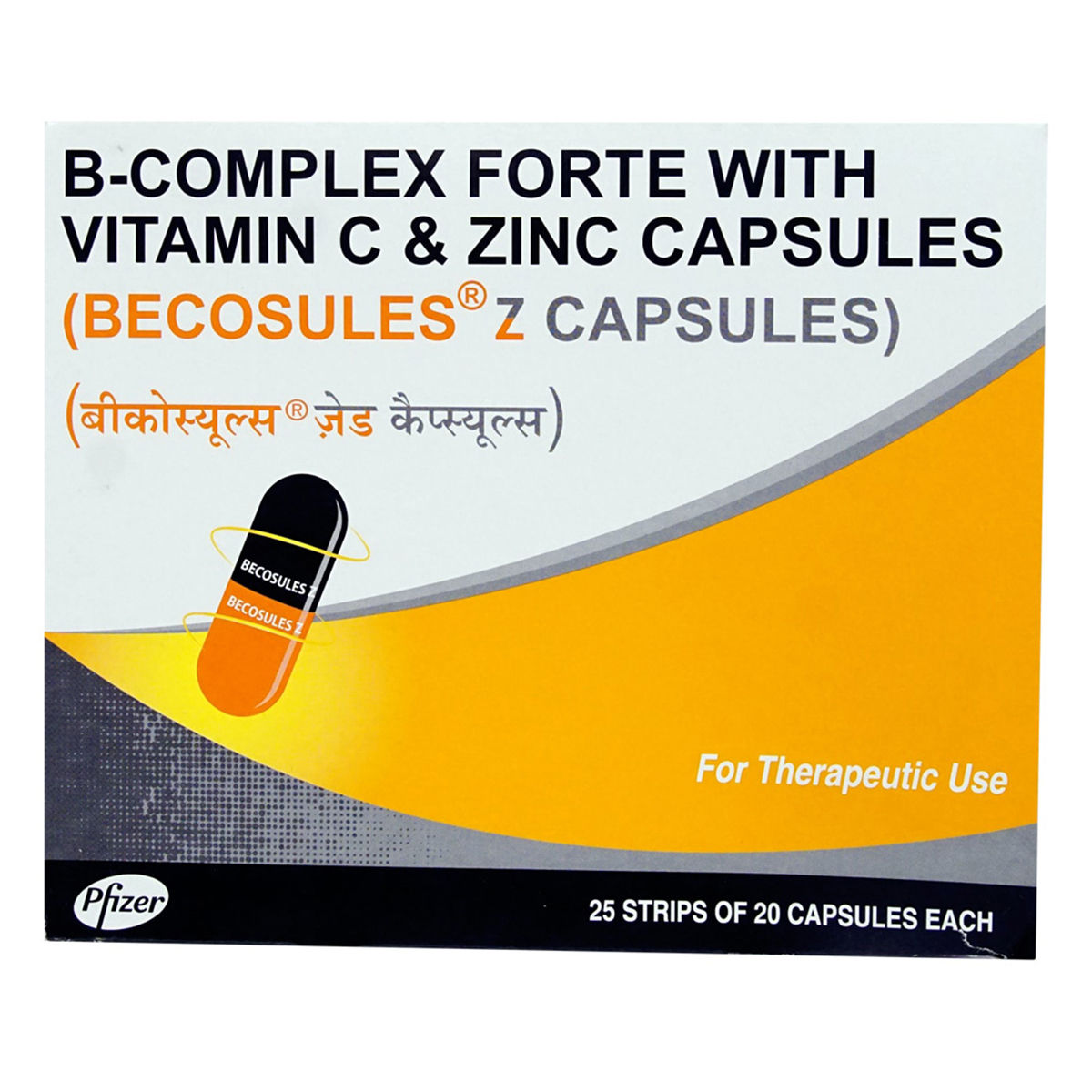 Becosules Z Capsule | Uses, Side Effects, Price | Apollo Pharmacy