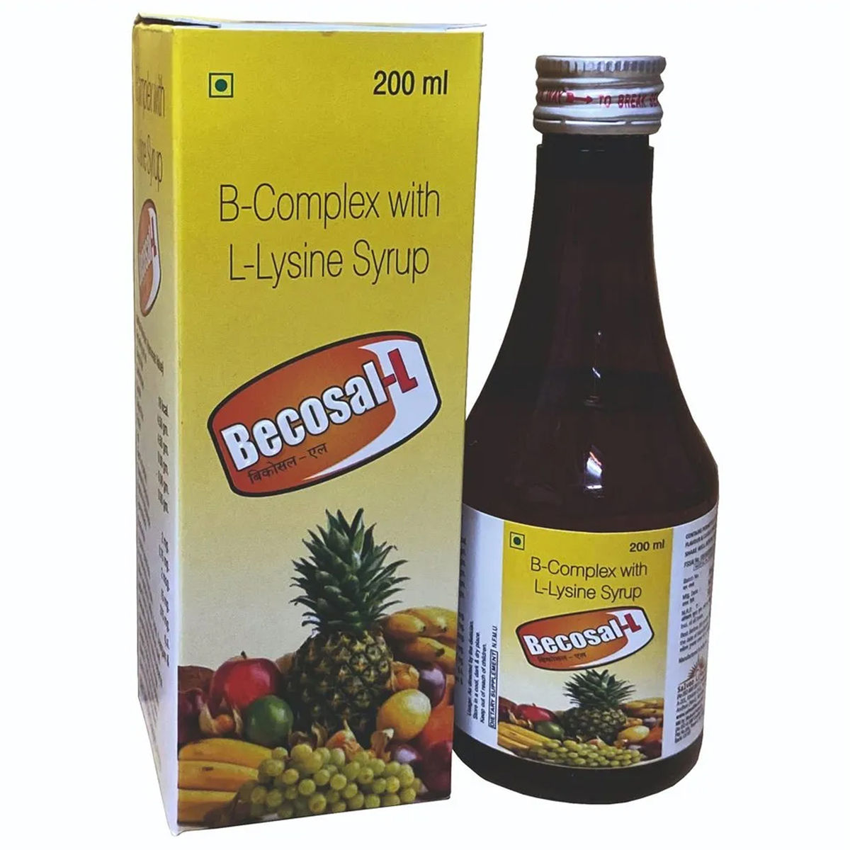 Becosal-L Syrup | Uses, Side Effects, Price | Apollo Pharmacy