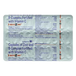 Becozinc Capsule | Uses, Side Effects, Price | Apollo Pharmacy