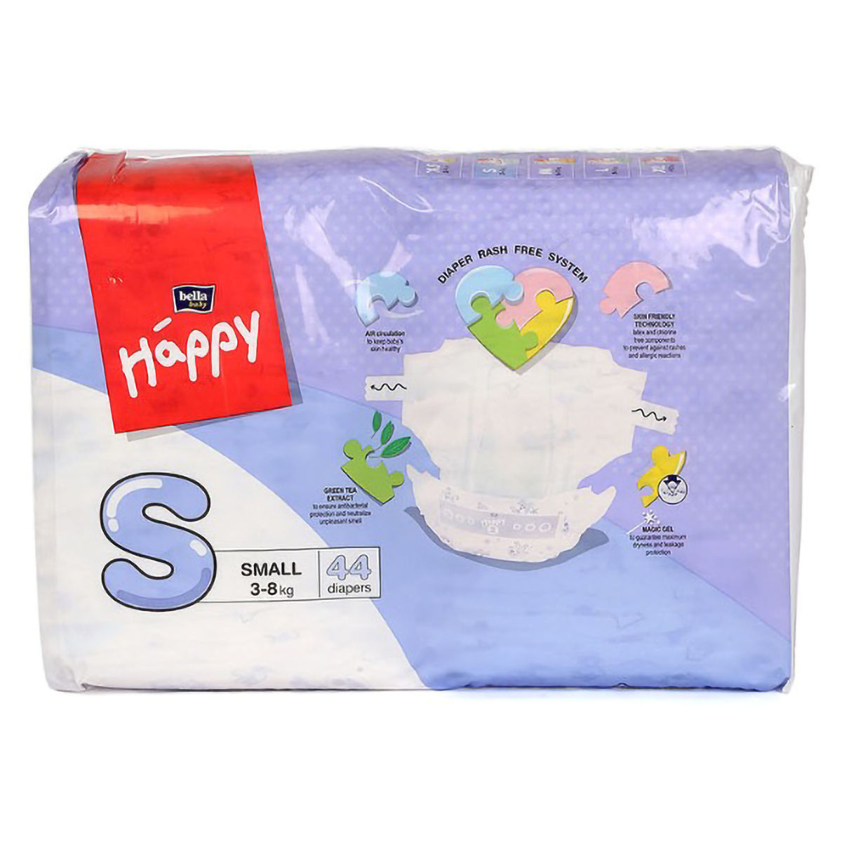 Bella Baby Happy Diapers Small, 44 Count Price, Uses, Side Effects ...