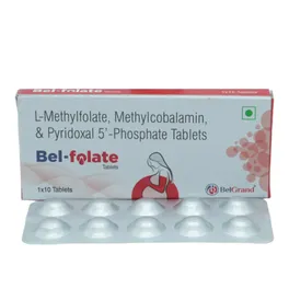 Bel-Folate Tablet | Uses, Side Effects, Price | Apollo Pharmacy