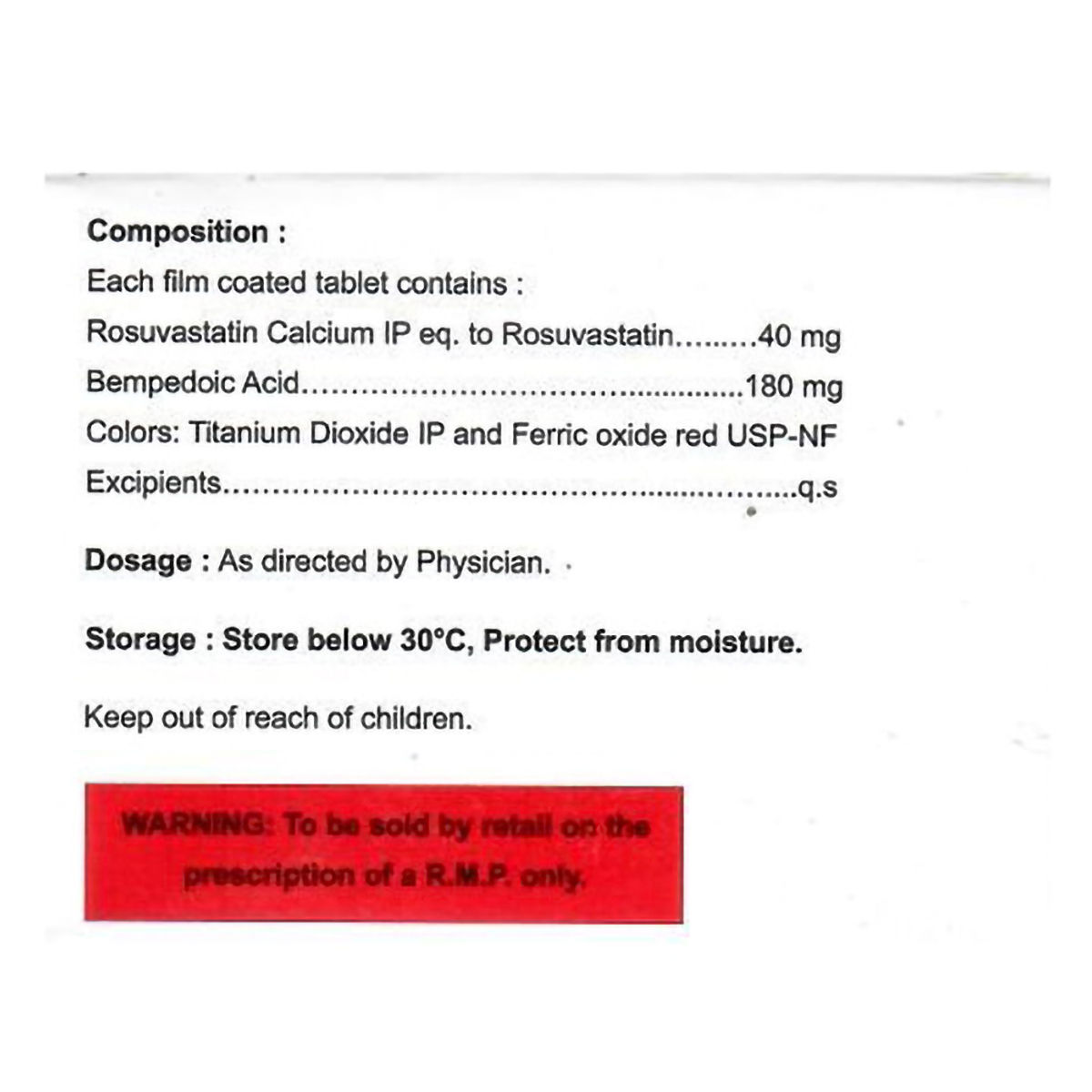 Bemzire-R 40 Tablet 10's Price, Uses, Side Effects, Composition ...