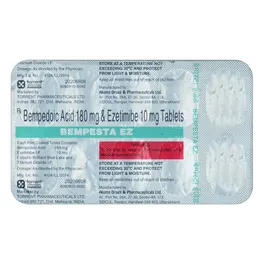 Bempesta EZ 180/10 Tablet | Uses, Side Effects, Price | Apollo Pharmacy