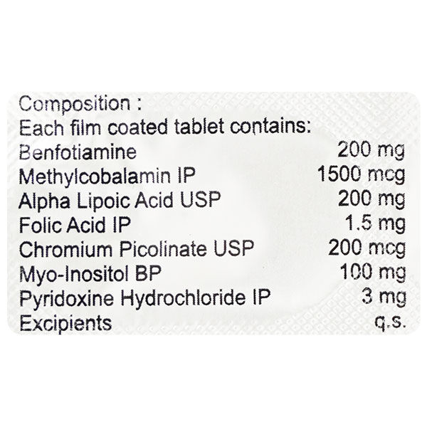 Benfotabs Tablet 10's Price, Uses, Side Effects, Composition - Apollo ...