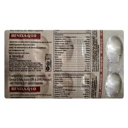 Buy Benixa-Q10 Softgel Capsule | 19 Minutes Delivery | Apollo Pharmacy