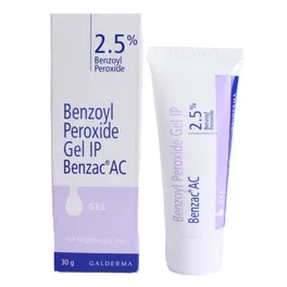 Benzac AC 2.5% Gel | Uses, Side Effects, Price | Apollo Pharmacy