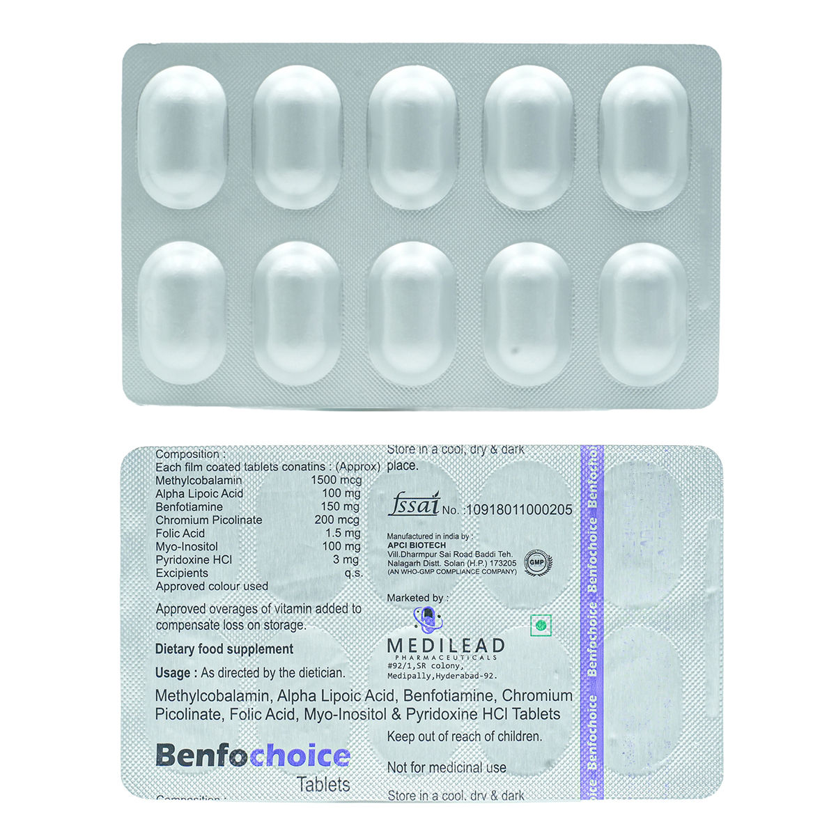 Benfochoice Tablet | Uses, Side Effects, Price | Apollo Pharmacy