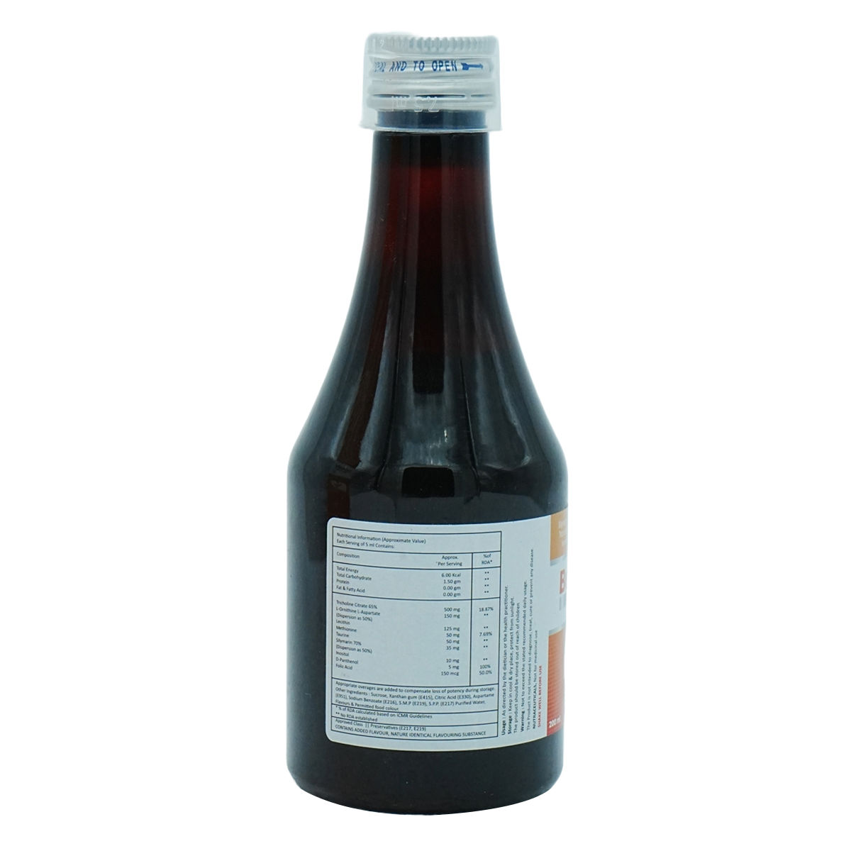 Benuliv Orange Syrup | Uses, Side Effects, Price | Apollo Pharmacy