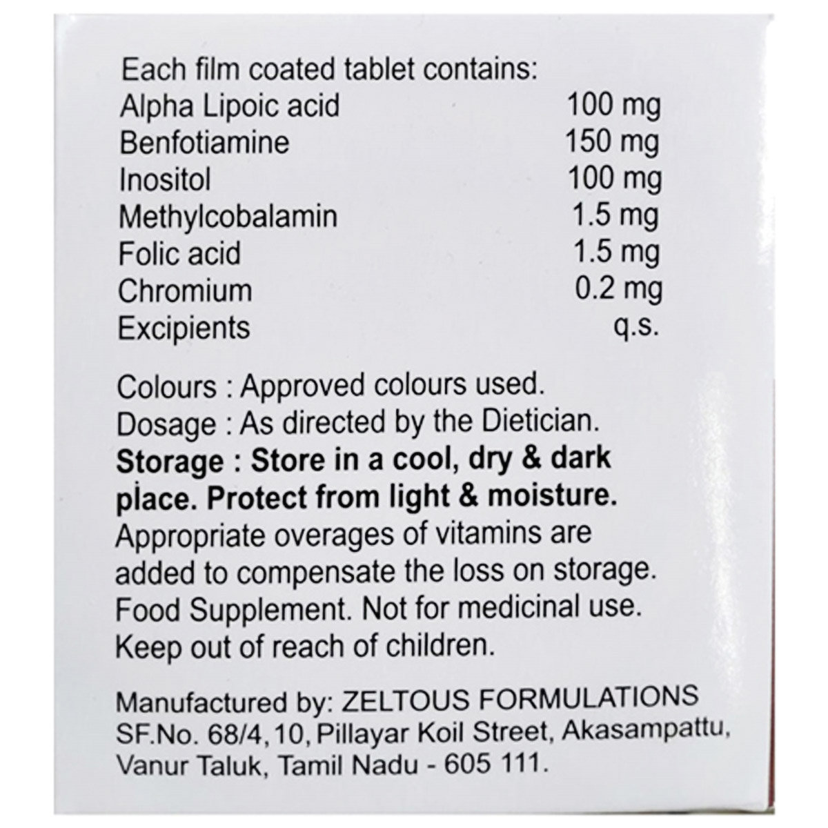Buy Benfonil Forte Tablet | 19 Minutes Delivery | Apollo Pharmacy