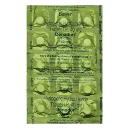 Benadon Tablet | Uses, Side Effects, Price | Apollo Pharmacy