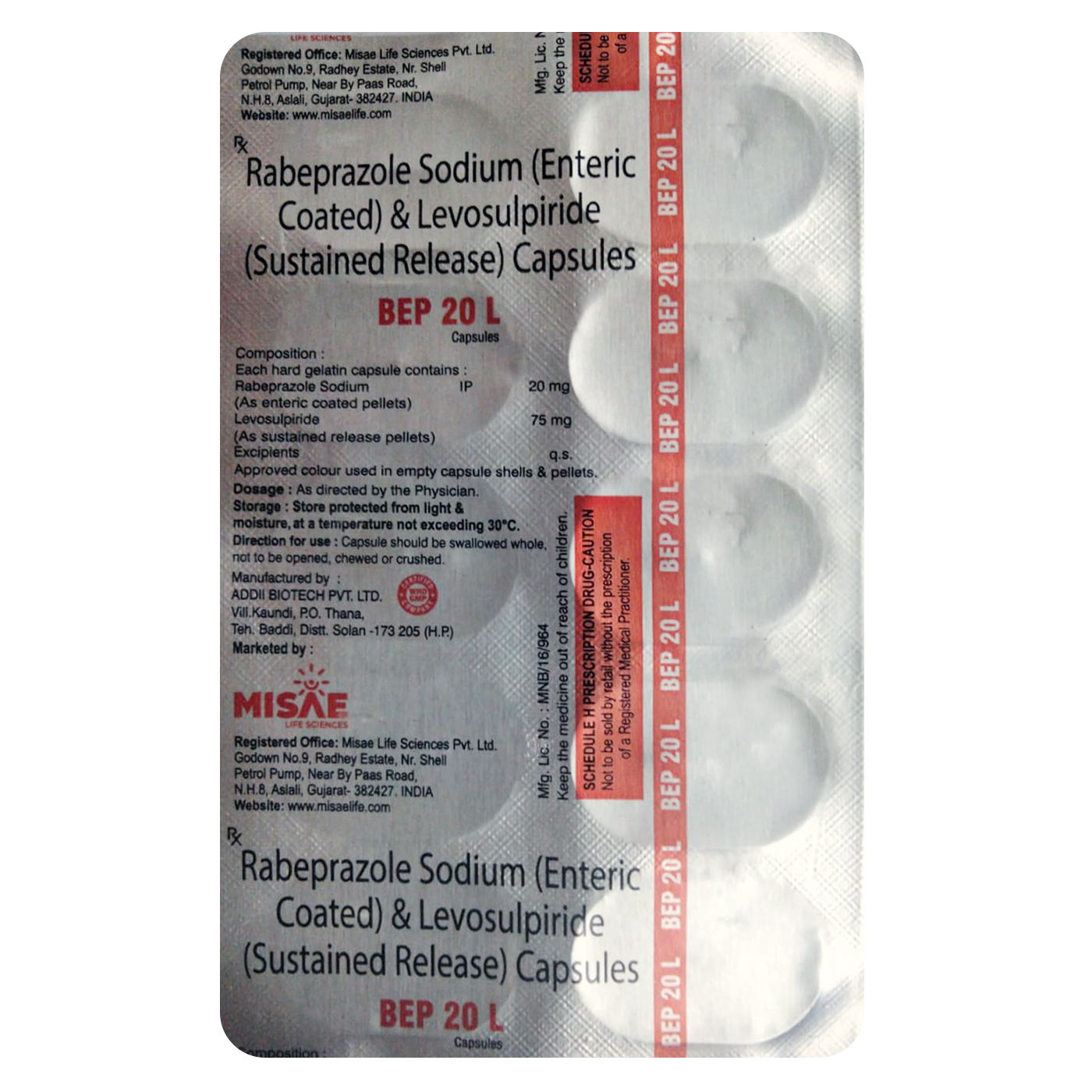 Bep 20 L Capsule | Uses, Side Effects, Price | Apollo Pharmacy