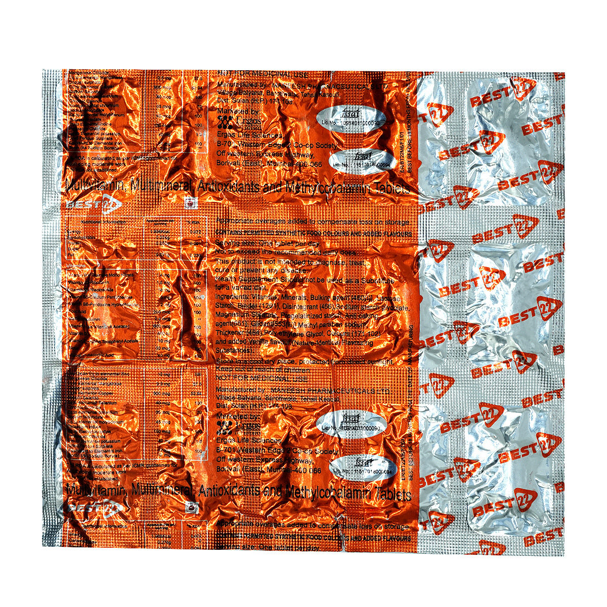 Best 22 Tablet | Uses, Side Effects, Price | Apollo Pharmacy