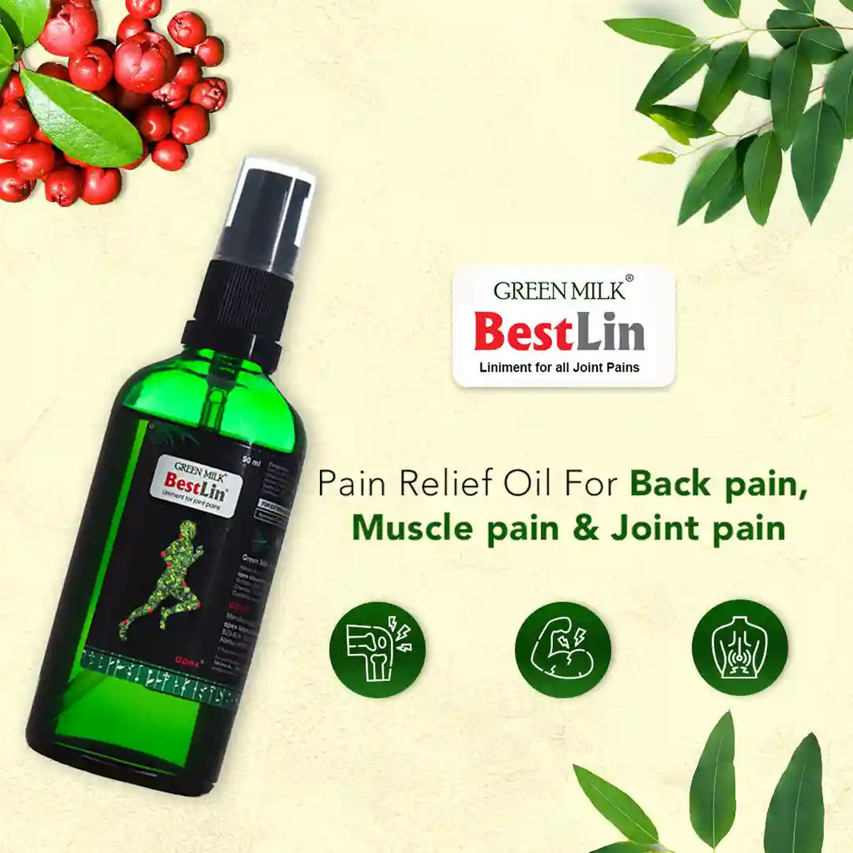 Buy Bestlin Liniment, 90 ml | 19 Minutes Delivery | Apollo Pharmacy