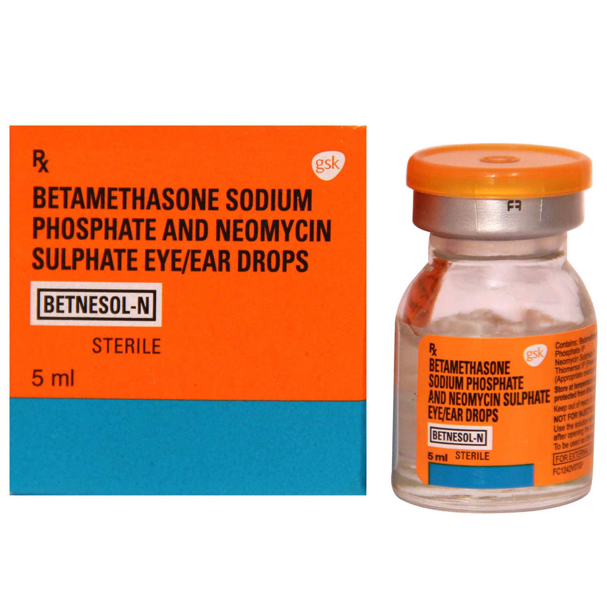 Betnesol N Eye/Ear Drops 5 ml | Uses, Side Effects, Price | Apollo Pharmacy