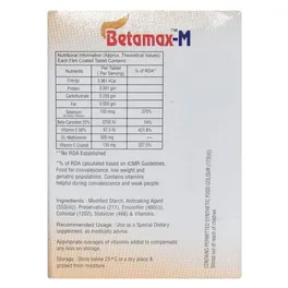 Betamax-M Tablet | Uses, Side Effects, Price | Apollo Pharmacy