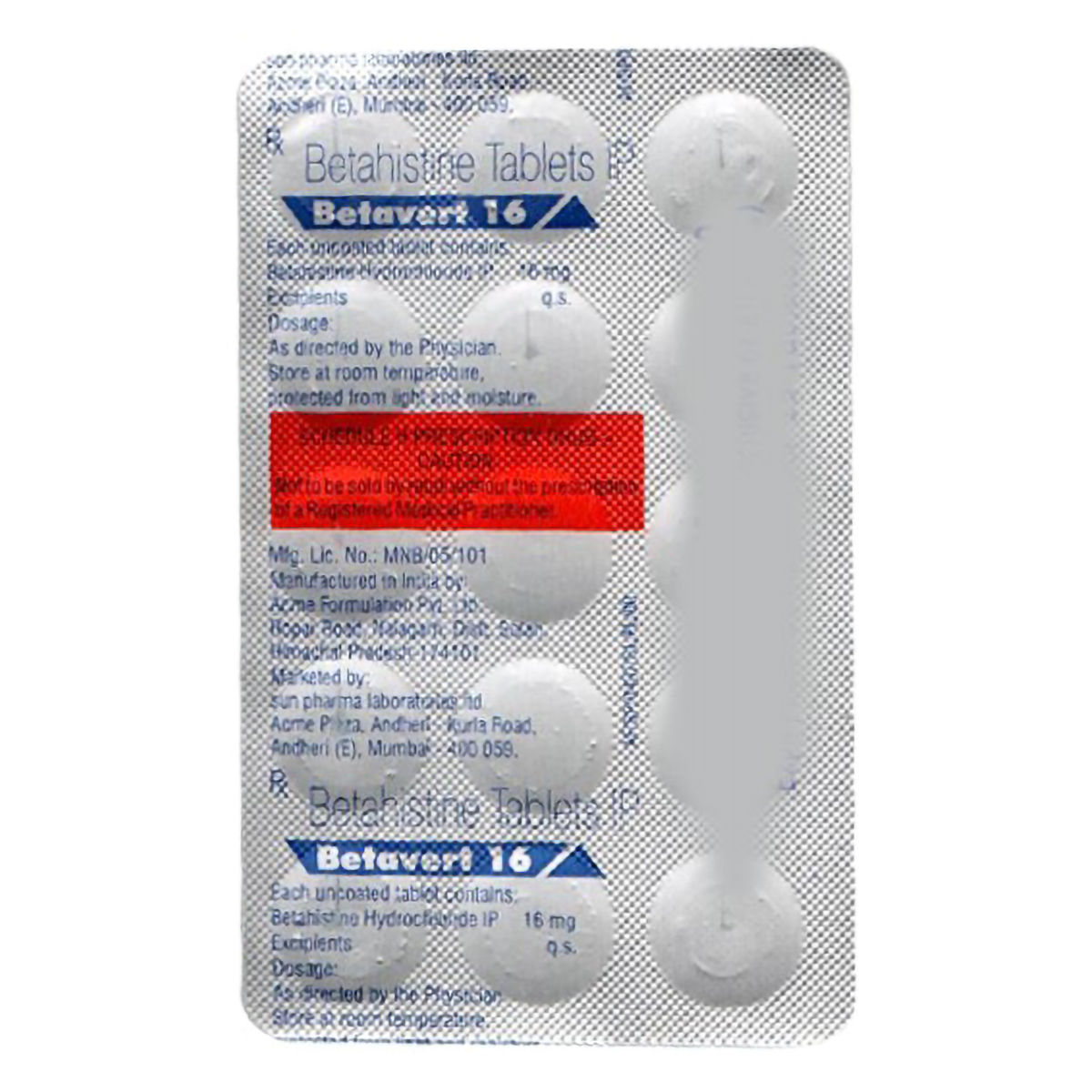 Betavert 16 Tablet 15's Price, Uses, Side Effects, Composition - Apollo ...