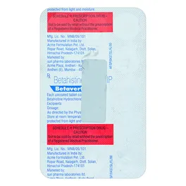 Betavert 16 Tablet | Uses, Side Effects, Price | Apollo Pharmacy