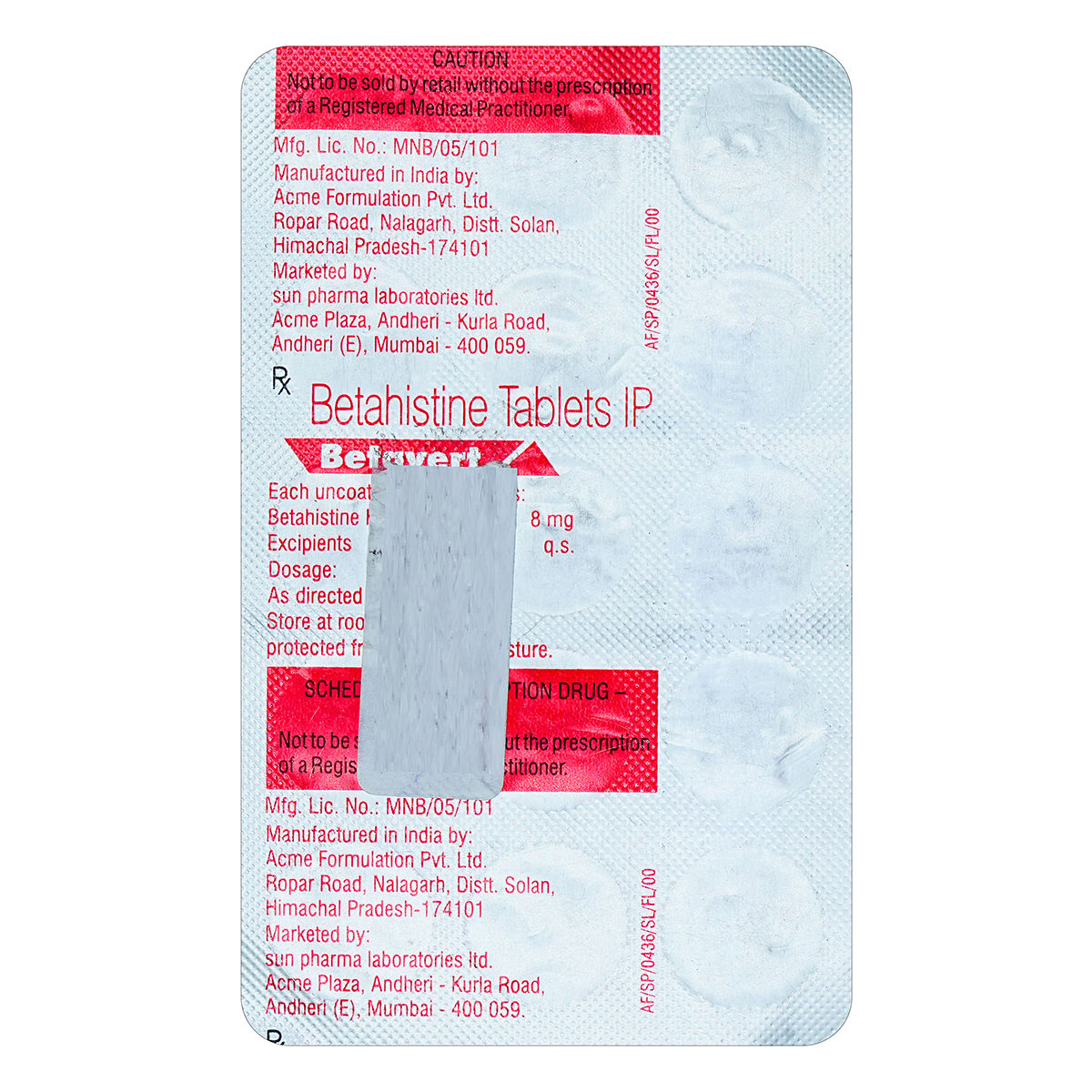 Betavert Tablet | Uses, Side Effects, Price | Apollo Pharmacy