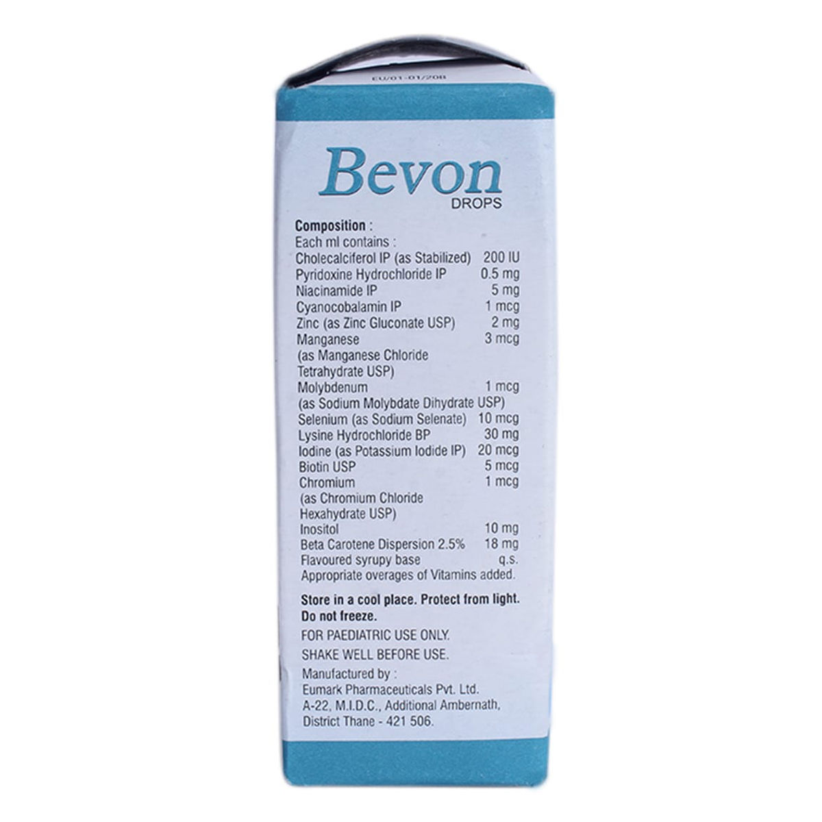 Bevon Drops 15 ml Price, Uses, Side Effects, Composition - Apollo Pharmacy