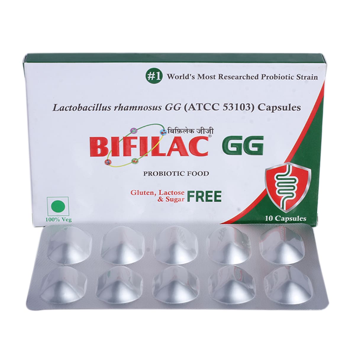 Bifilac GG Capsule 10's Price, Uses, Side Effects, Composition - Apollo ...