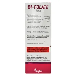 Bi-Folate Syrup | Uses, Side Effects, Price | Apollo Pharmacy