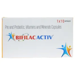 Bifilac Activ Capsule 10's | Uses, Side Effects, Price | Apollo Pharmacy