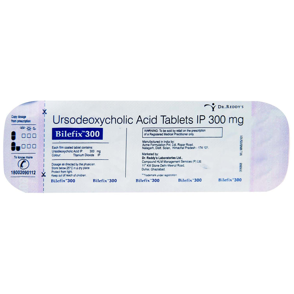 Bilefix 300 Tablet 14's Price, Uses, Side Effects, Composition - Apollo ...