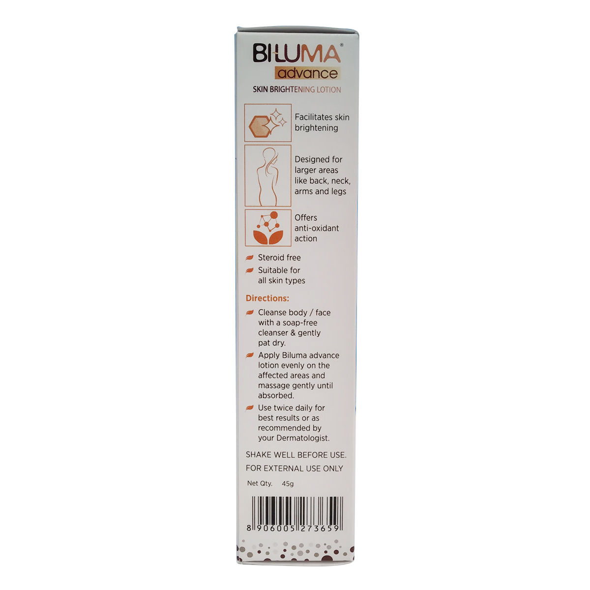 Biluma Advanced Skin Lightening Lotion 45 gm Price, Uses, Side Effects ...