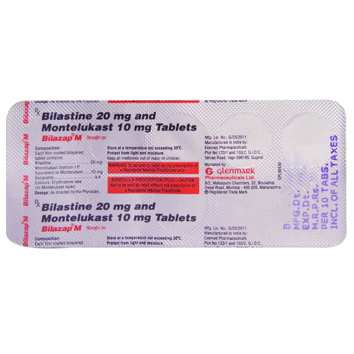 Bilazap M Tablet | Uses, Side Effects, Price | Apollo Pharmacy