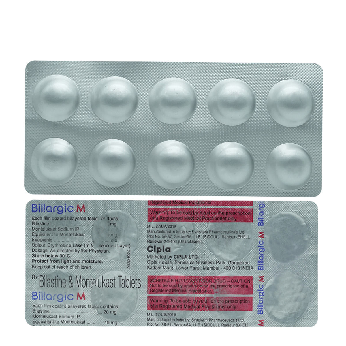 Billargic M Tablet 10's Price, Uses, Side Effects, Composition - Apollo ...