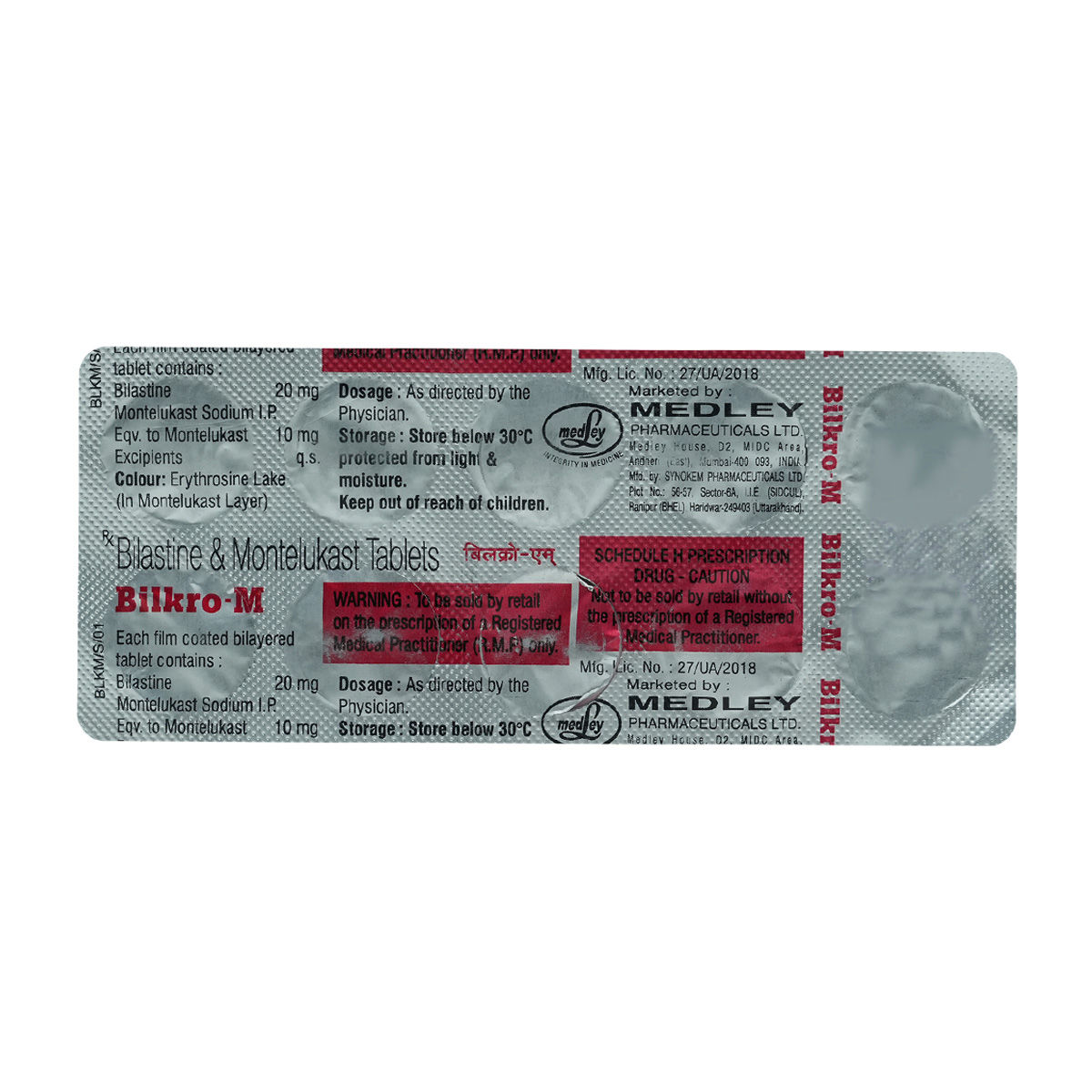 BILACHEK-M TABLETS 10'S Price, Uses, Side Effects, Composition - Apollo ...