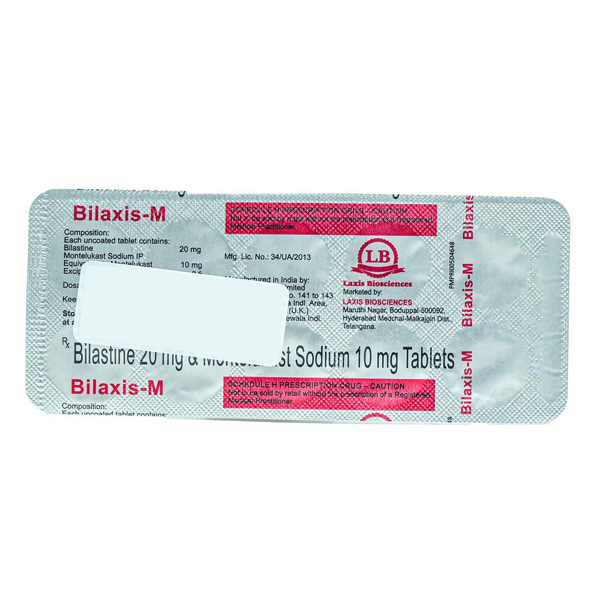 Bilaxis-M Tablet | Uses, Side Effects, Price | Apollo Pharmacy