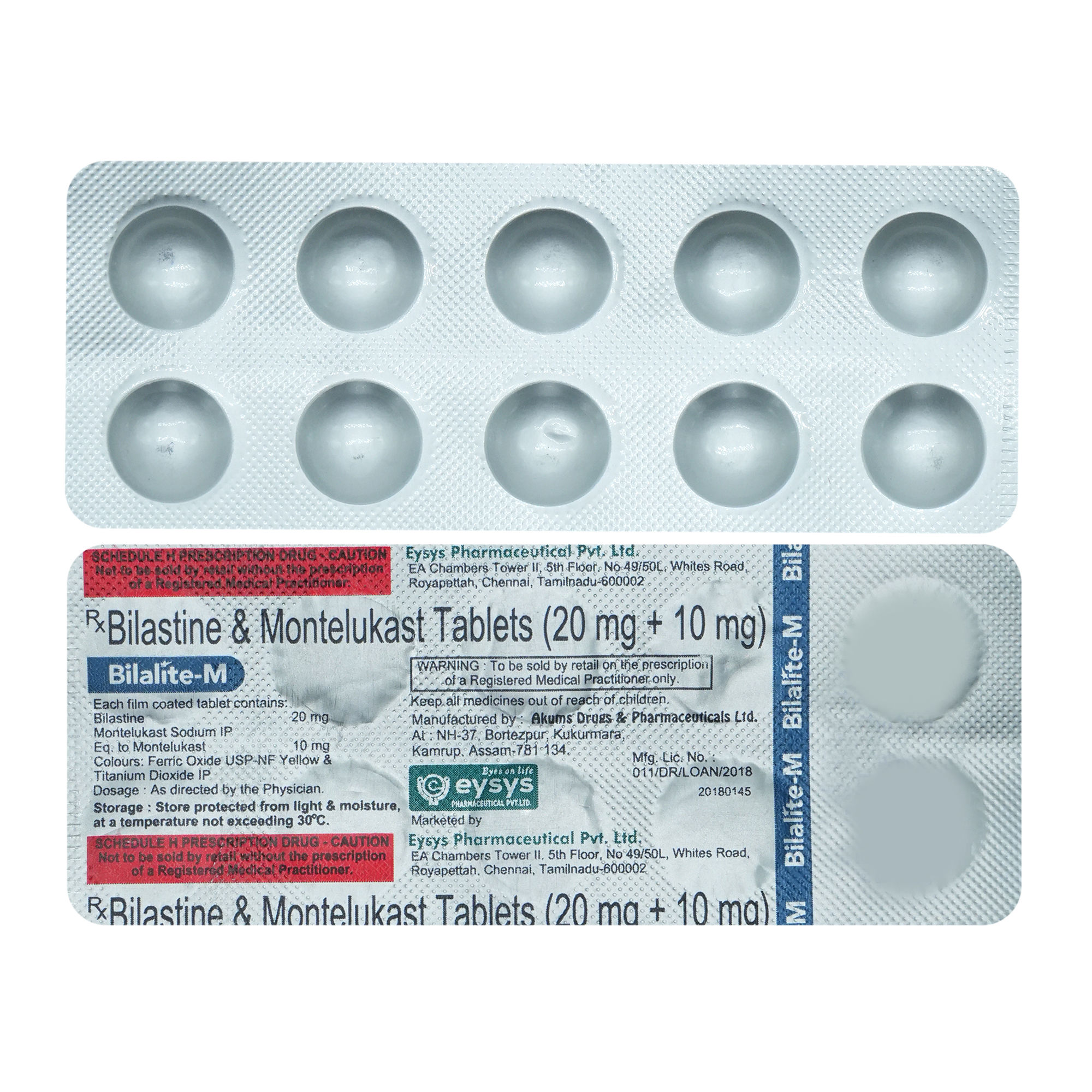 Bilalite-M Tablet | Uses, Side Effects, Price | Apollo Pharmacy