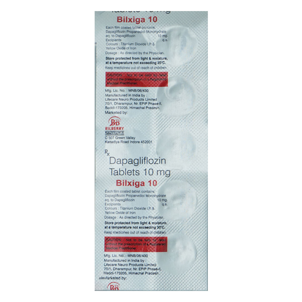 Bilxiga 10 Tablet | Uses, Side Effects, Price | Apollo Pharmacy