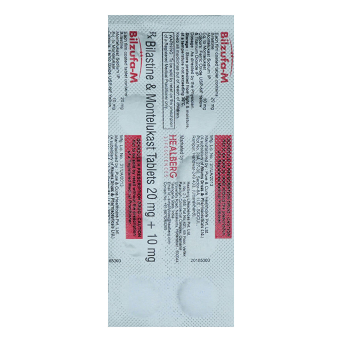 Bilzufa-M Tablet | Uses, Side Effects, Price | Apollo Pharmacy