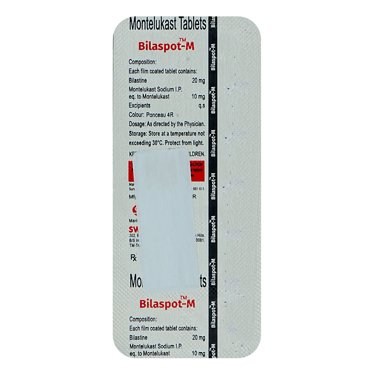 Bilaspot-M Tablet | Uses, Side Effects, Price | Apollo Pharmacy