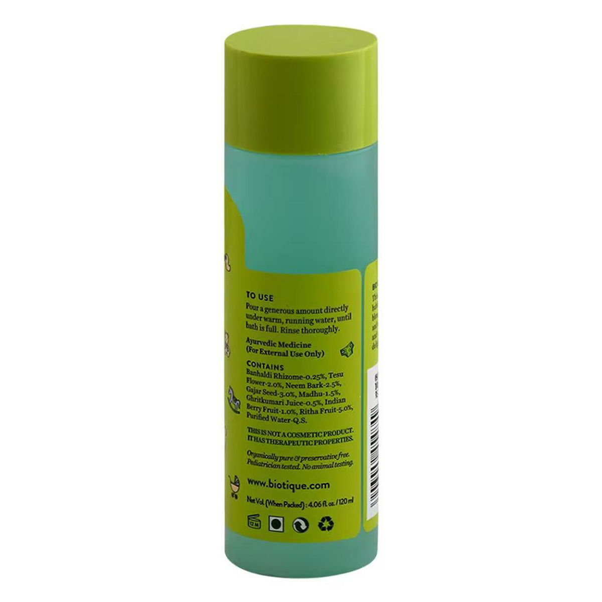 Biotique Bio Berry Baby Bubble Bath, 120 ml Price, Uses, Side Effects ...