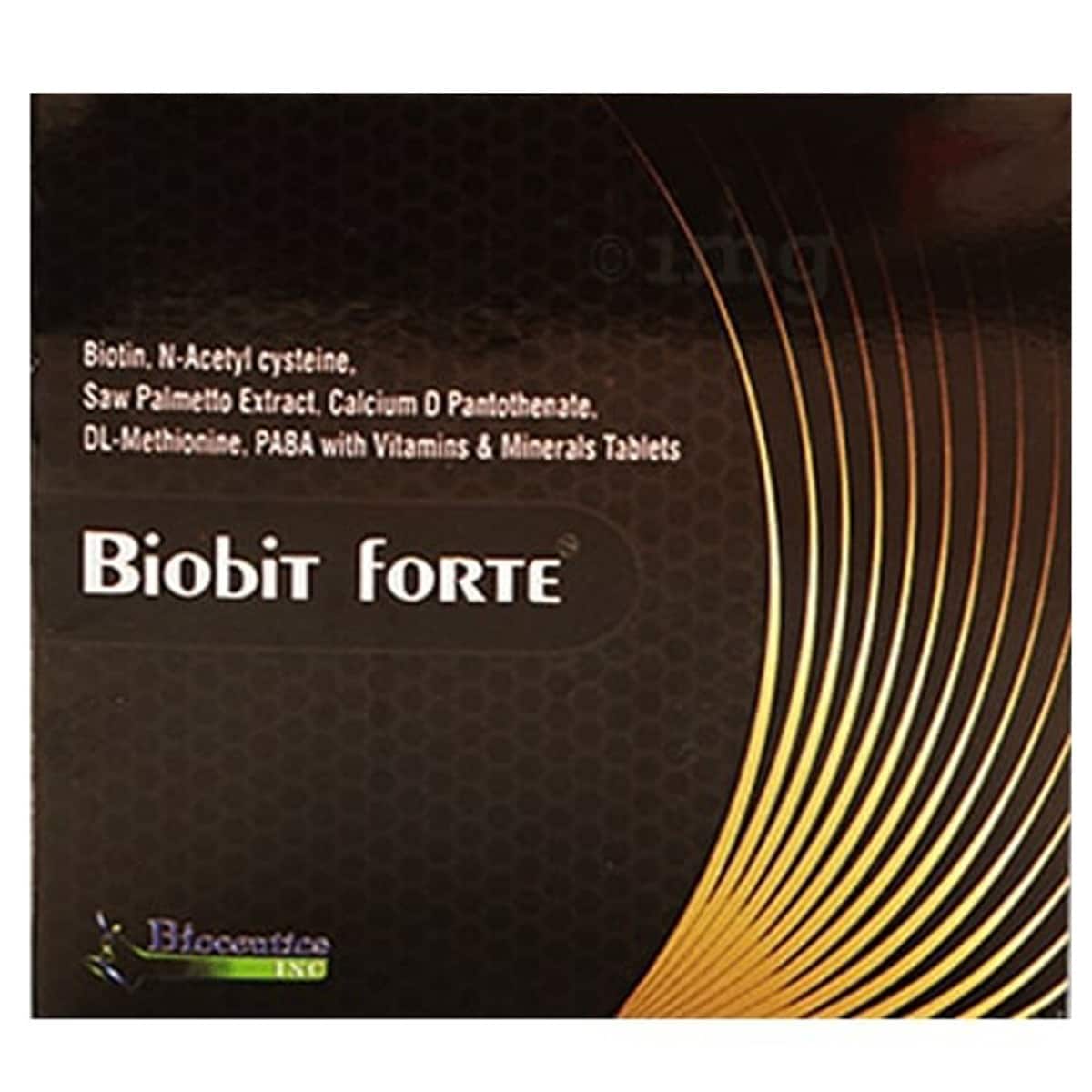 Biobit Forte Tablet 10's Price, Uses, Side Effects, Composition ...
