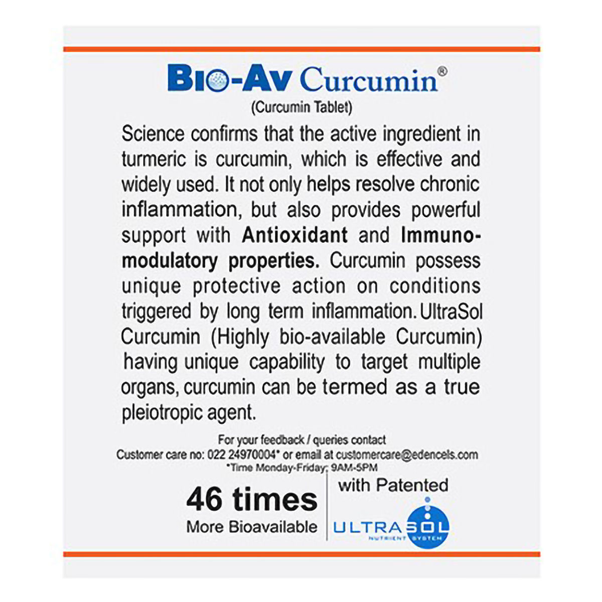 Bio-Av Curcumin 500 mg Tablet 30's Price, Uses, Side Effects ...