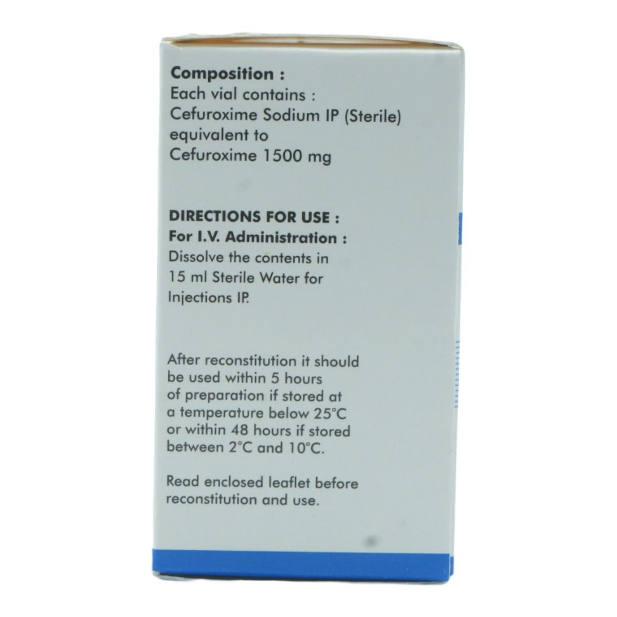 Bipacef-1500mg Injection 20ml Price, Uses, Side Effects, Composition ...