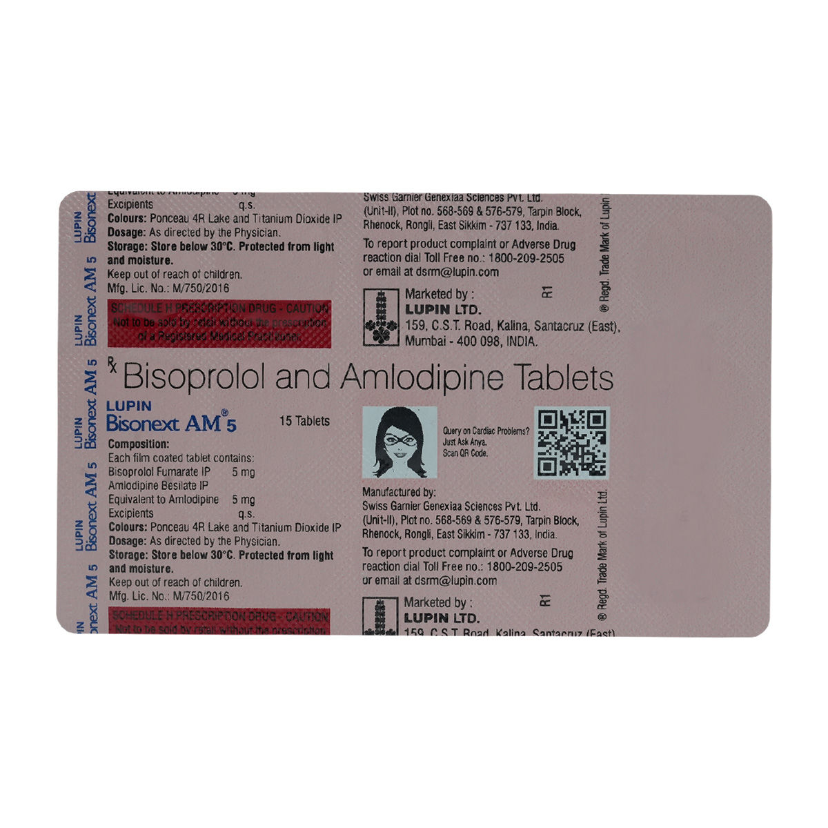 Bisonext AM 5 Tablet | Uses, Side Effects, Price | Apollo Pharmacy