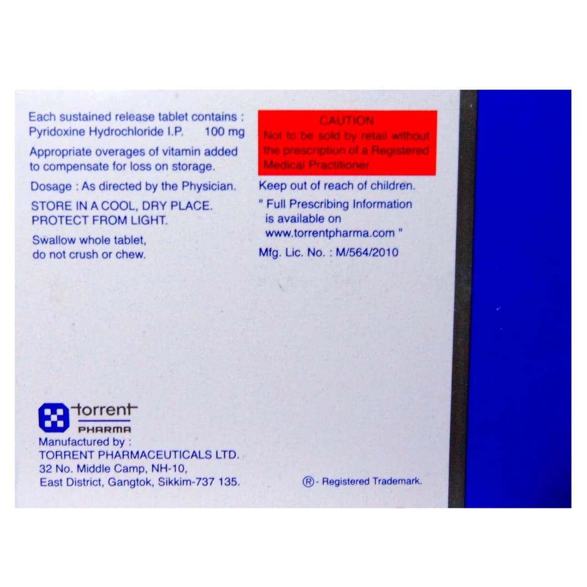 B Long 100 mg Tablet | Uses, Side Effects, Price | Apollo Pharmacy