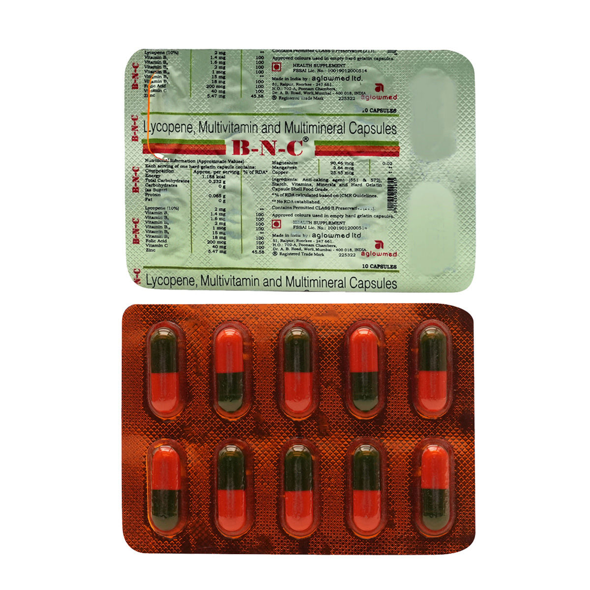 B N C Capsule 10's Price, Uses, Side Effects, Composition - Apollo Pharmacy
