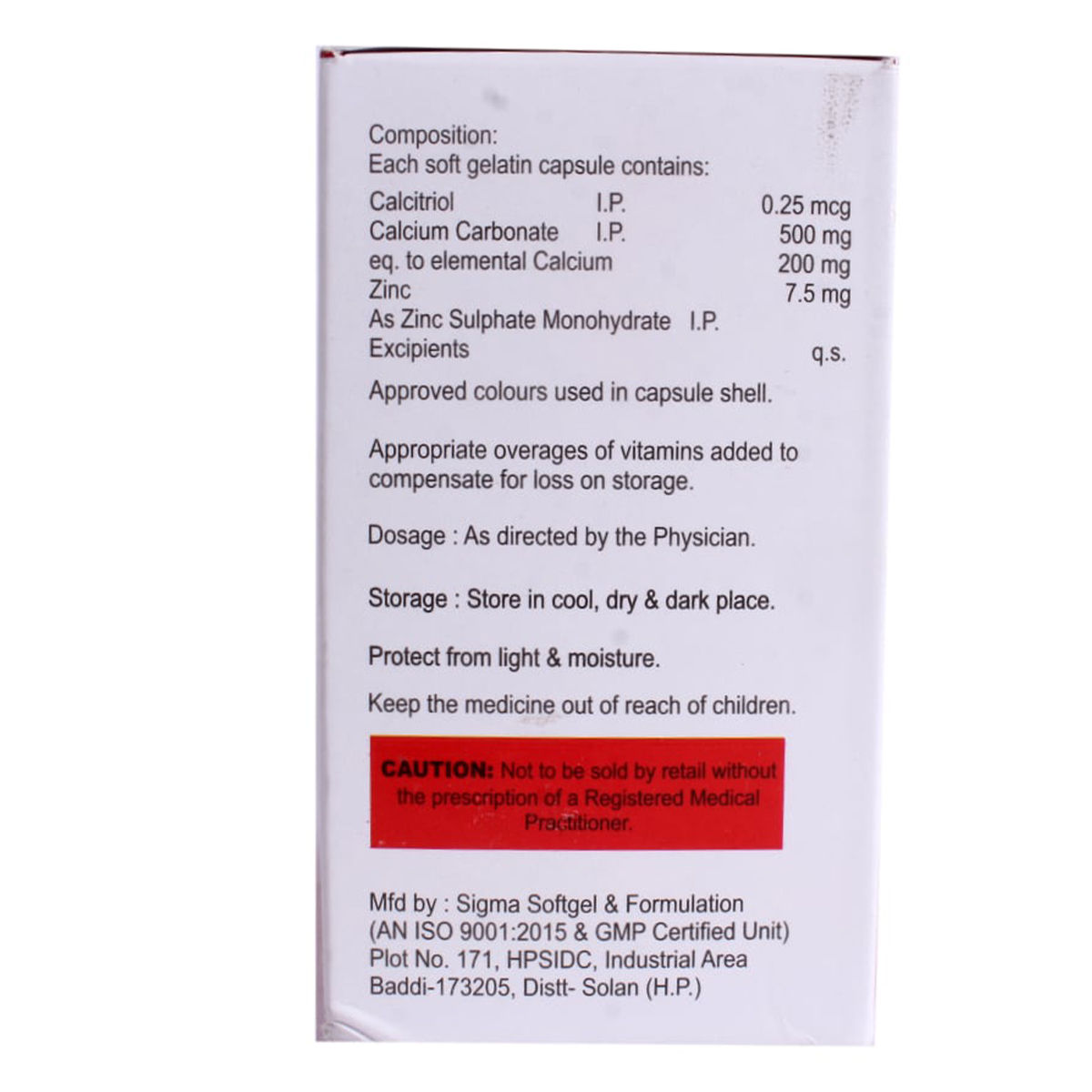 Bonocal Soft Gelatin Capsule | Uses, Side Effects, Price | Apollo Pharmacy