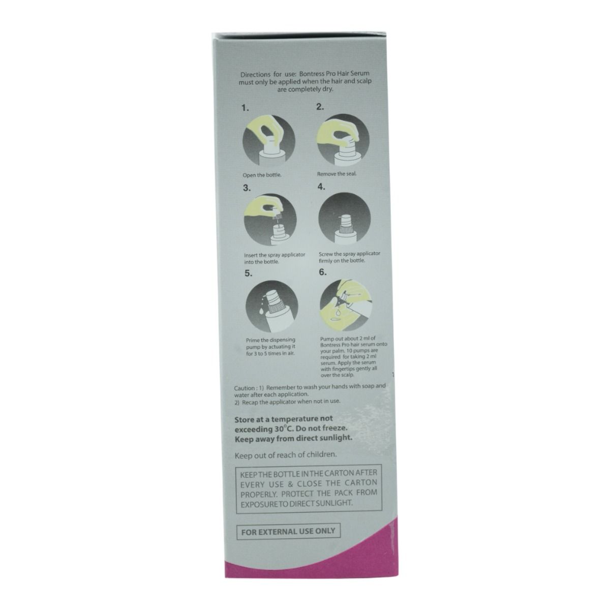 Bontress Pro Hair Serum 60 ml Price, Uses, Side Effects, Composition ...