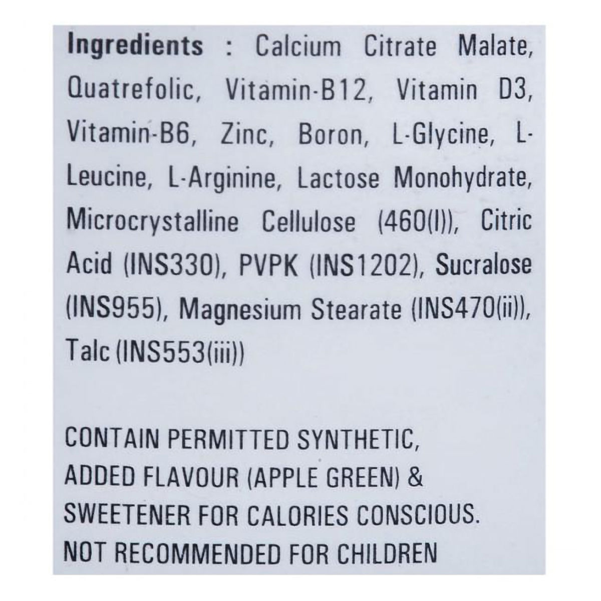 Bonydil Green Apple Flavour Chewable Tablet 30's Price, Uses, Side ...