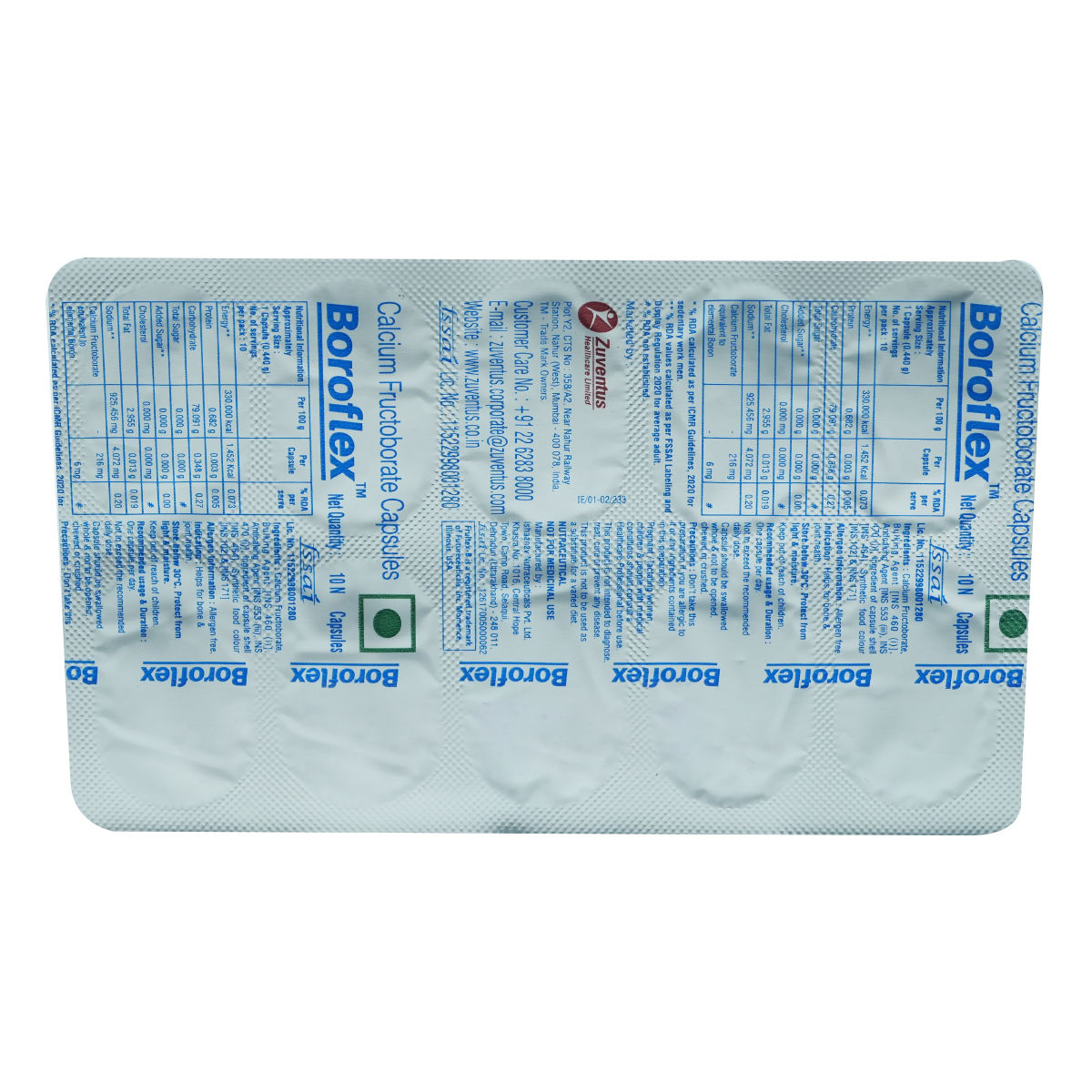 Boroflex 6 mg Capsule | Uses, Side Effects, Price | Apollo Pharmacy